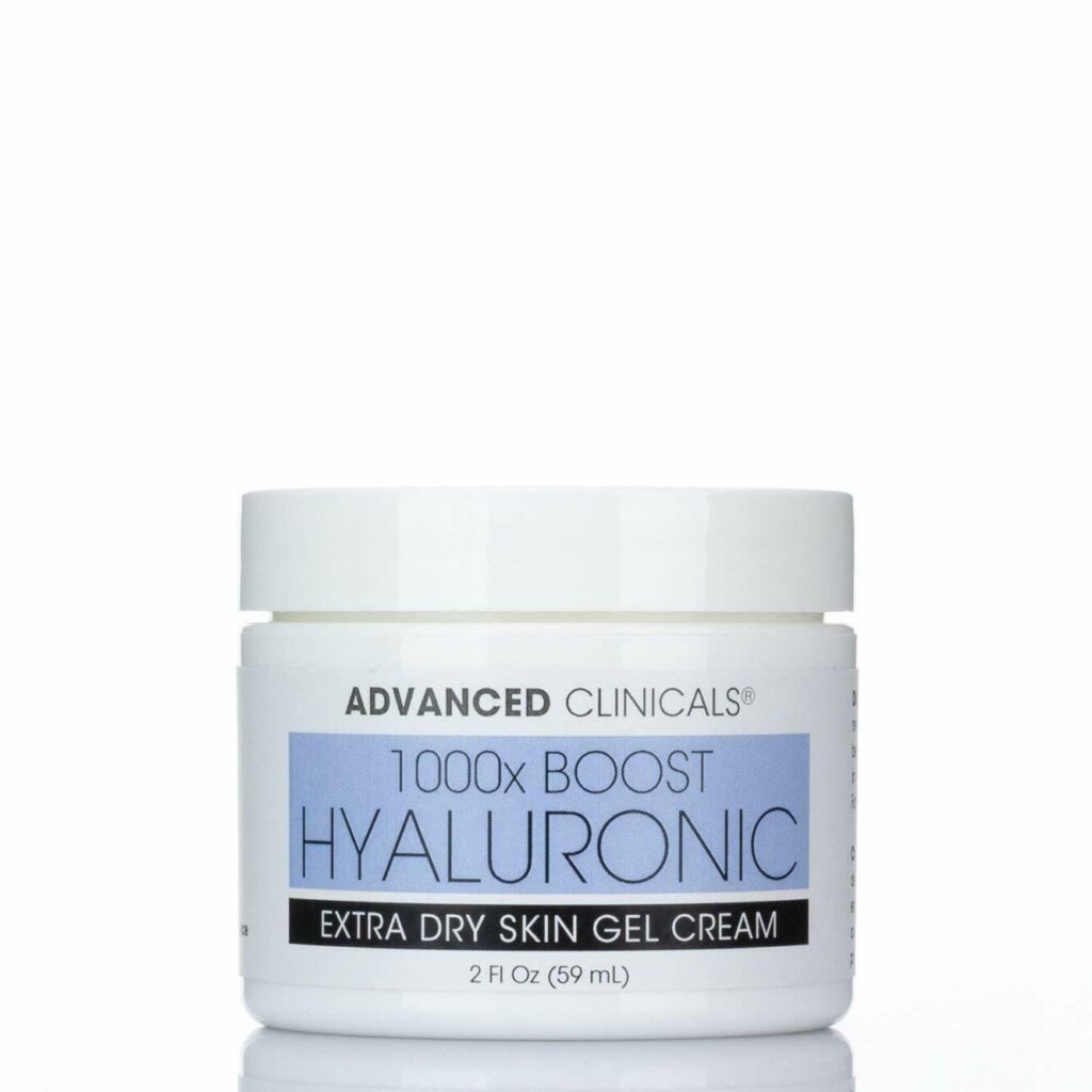 Advanced Clinicals 1000x Boost Hyaluronic Extra Dry Skin Gel Cream ...