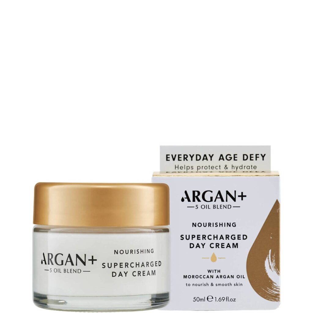 Argan+ 5 Oil Blend Nourishing Supercharged Day Cream With Moroccan ...