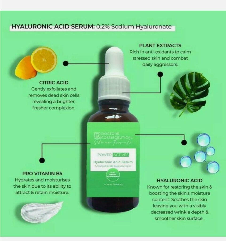 Doctors Cosmeceutical Skincare Hyaluronic Acid Serum – Beauty Influencers